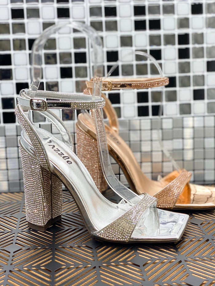 Rhinestone Heels | Bedazzled Heels - Shoe Time – SHOE TIME